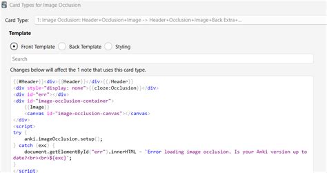 Tried To Implement Syntax Highlighter For Card Template Editor