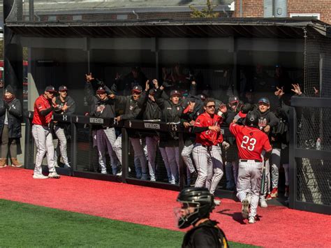 Northeastern Baseball Takes Two Of Three Games Against Indiana State
