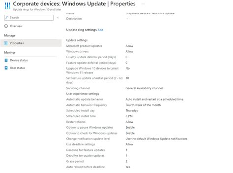Intune Windows Update Reports Is Empty Microsoft Qanda