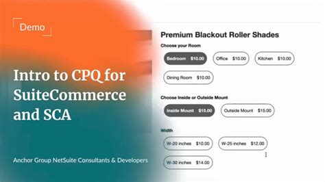 How To Build Custom Products On Netsuite Or Sca Anchor Group Netsuite