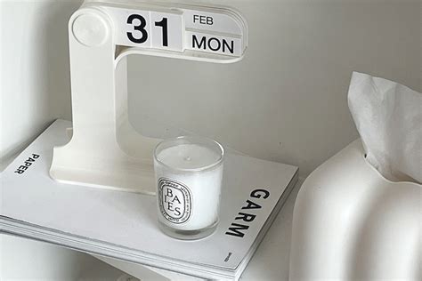 데미무드 플리크 만년 달력 5color 영문 캘린더 탁상달력 인테리어 소품 위시버킷