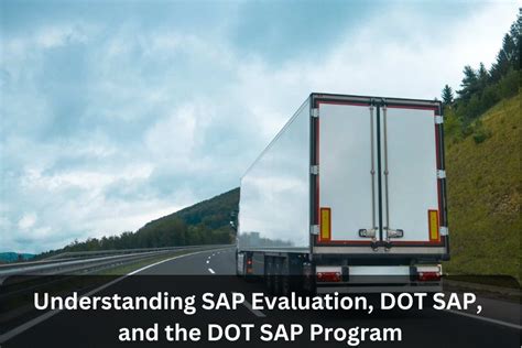 What Is The Dot Sap Program Why Do I Need A Sap
