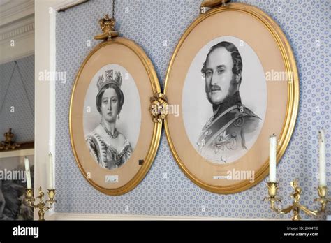 Portraits Of Queen Victoria And Prince Albert Given To Benjamin