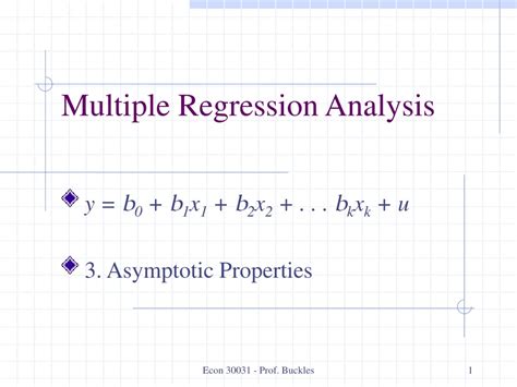 Ppt Multiple Regression Analysis Powerpoint Presentation Free