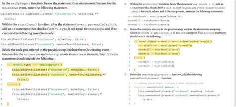 Solved In The Following Javascript Code Follow The Directons