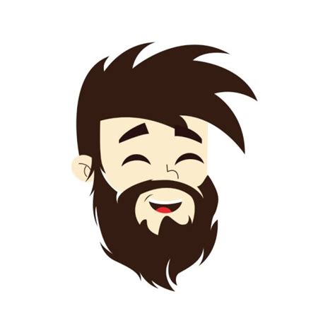 Laughing Man PNG Flat Smiling Man Head Vector Freepng