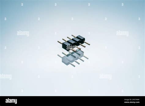 Pin Connector Smd Printed Circuit Boards Stock Photo Alamy