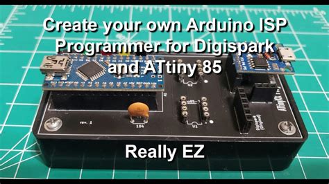 From Idea To PCB Using Arduino Nano As ISP For
