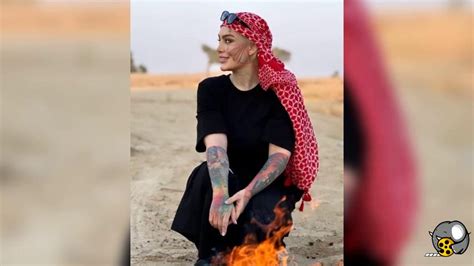 سحر قریشی با انتشار عکس های در صحرای عربستان توجه کاربران را به خود جلب