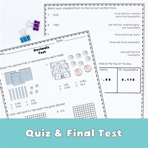 Decimal Place Value Lessons Vestals St Century Classroom Worksheets Library