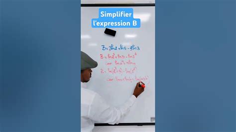 Simplifier Lexpression B Math Lycee Education Mathema Mathstricks