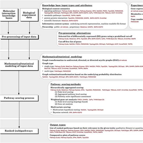 Diagram Of Pathway Analysis Scoring Approaches For Multivariate Scoring Download Scientific
