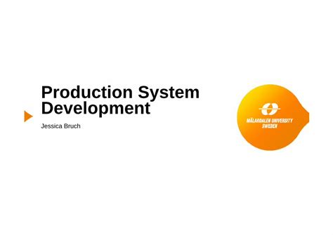 Pdf Production System Development Course