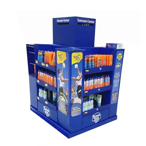 China Custom 4 Sided Display Cardboard Stand Manufacturers Suppliers