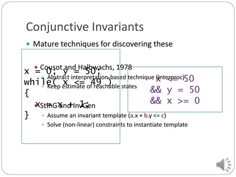 Ppt Simplifying Loop Invariant Generation Using Splitter Predicates Powerpoint Presentation