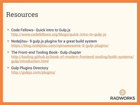 Gulp Your Build Process Will Thank You Ppt