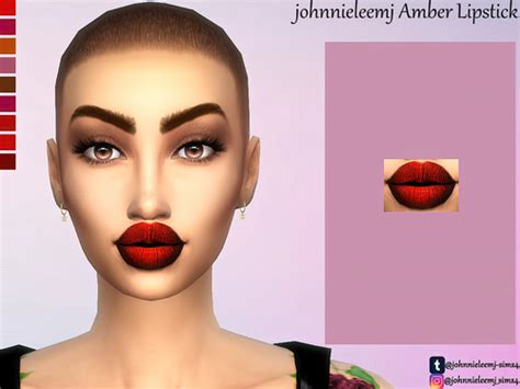Johnnieleemj Amber Lipstick Accessories And Makeup Loverslab