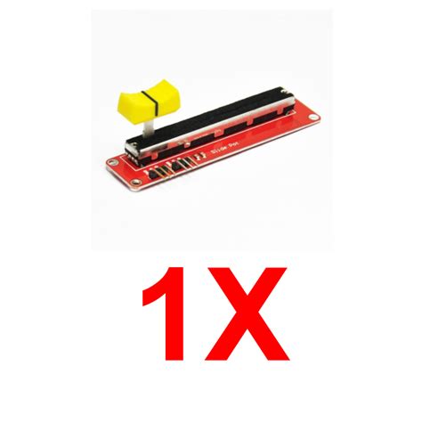 10k Linear Slide Potentiometer Module Dual Output Arduino Avr Electronic Block Ebay