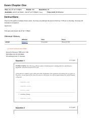 Exam Chapter One SP PHIL Pdf Exam Chapter One Due Jan At Pm Points Questions