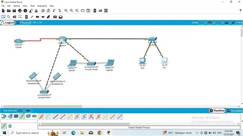 Vidio Implementasi Topologi Jaringan Di Sebuah Ruangan Kelompok 4