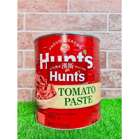 §洺禾§附發票§ Hunts 漢斯 蕃茄配司 番茄糊 Tomoto Paste 3 15kg 【2025 09 30】 蝦皮購物