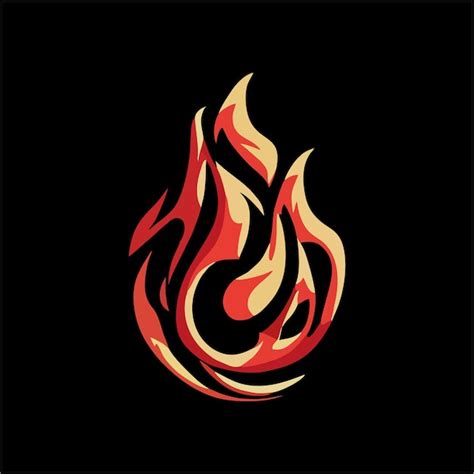 Premium Vector Fire Monogram Logo 3