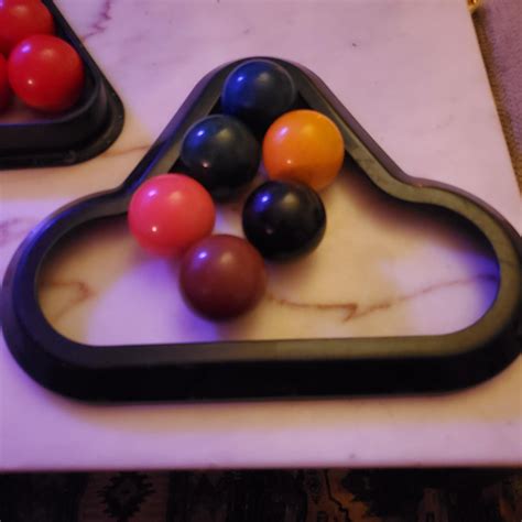 Would Like Some Help Identifying This Odd Ball Rack And Type Of Snooker