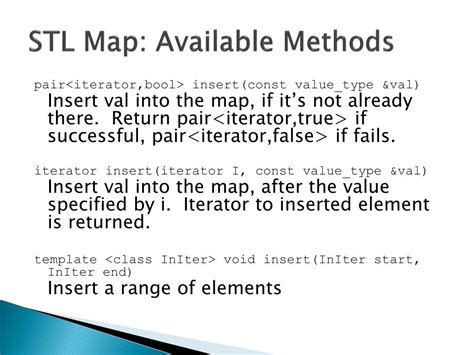 Ppt Stl Associative Containers Powerpoint Presentation Free Download