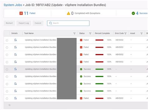PowerProtect VSphere Installation Bundle Update Fails With ABV0032 Dell US