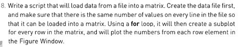 8 Write A Script That Will Load Data From A File