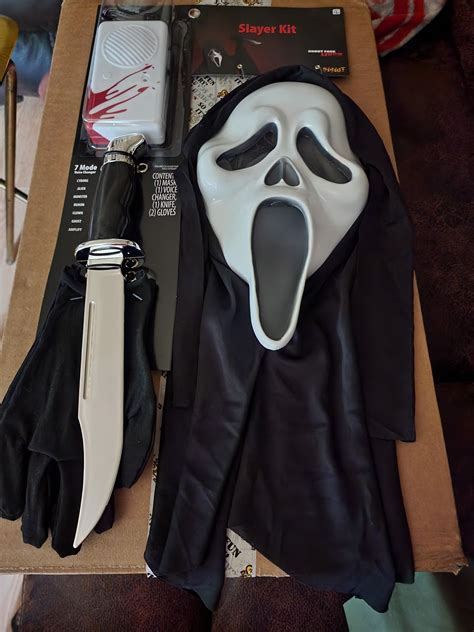 Ghostface Costume From Spirit Halloween Rscream