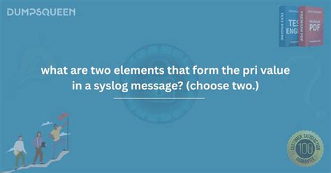 What Are Two Elements That Form The Pri Value In A Syslog Message Choose Two Syslog Explained