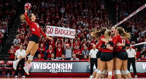 Wisconsin Badgers Volleyball In National Semifinals A Tale Of