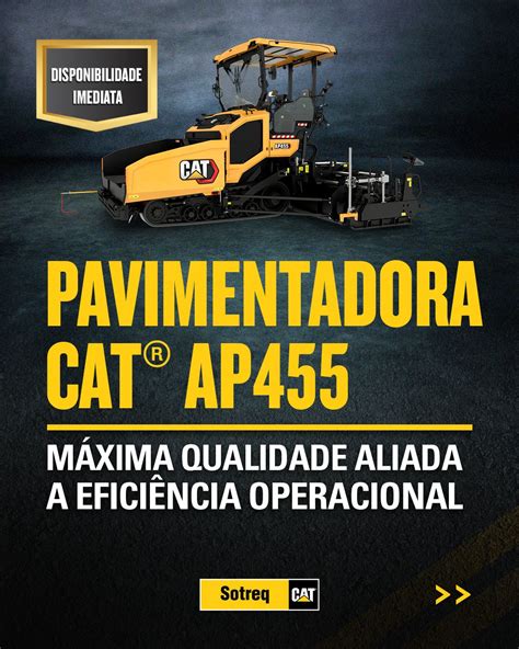 A Pavimentadora De Asfalto Cat Ap455 Traz Um Sistema De Orientação