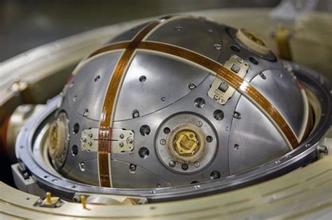 Beryllium Metal Sphere For Inertial Guidance System For The Us Mxpeacekeeper Icbm
