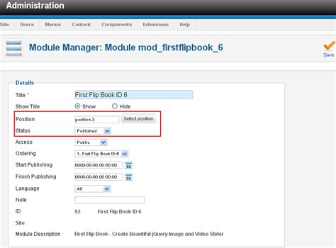 How To Insert Flipbook To Joomla