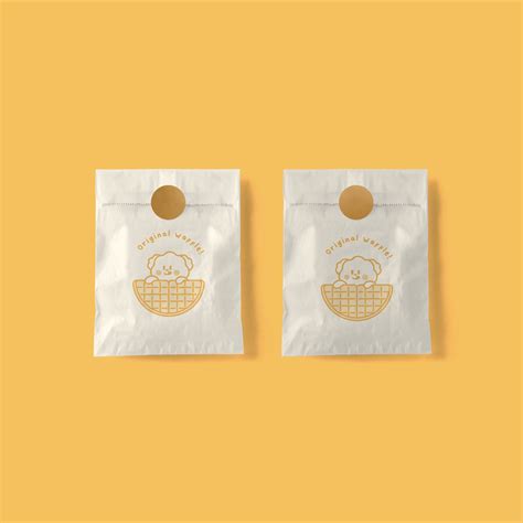 보리옛날와플 로고디자인 로고 디자인 포트폴리오 크몽