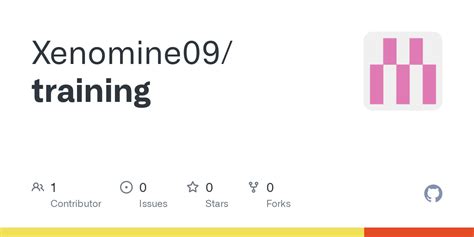 Github Xenomine Training