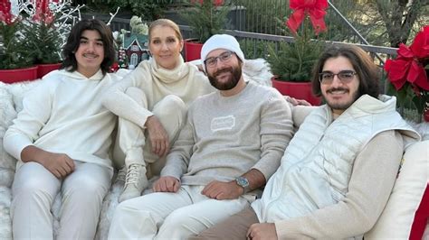 Celine Dion Shares Rare Photo Of Her Three Sons In Tribute To Her