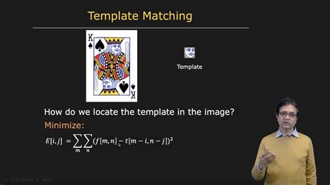Template Matching By Correlation Image Processing I Youtube