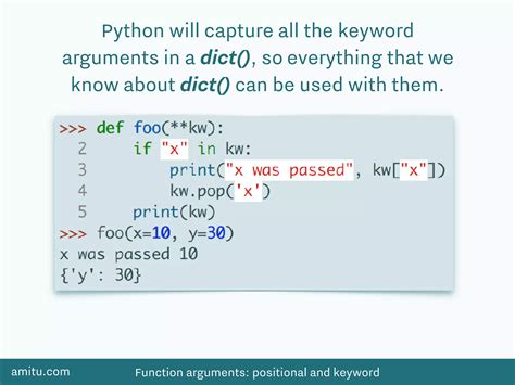 Function Arguments In Python Pdf