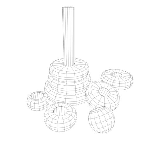 3d Model Stacking Toy