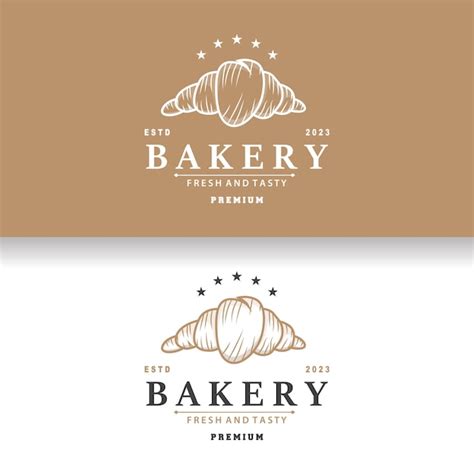 Premium Vector Bread Logo Old Retro Vintage Style Bakery Shop Design