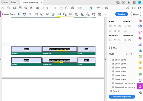 Solved Adding Digital Signature Field Turns Into A Text F Adobe