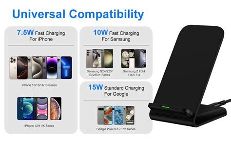 Amazon Com Google Pixel Wireless Charger Stand Fast Charging For Pixel A Pro Xl Fold A