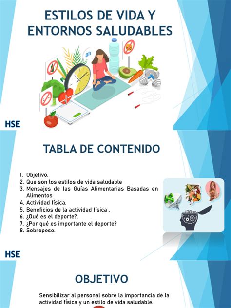 Estilos De Vida Y Entornos Saludables Pdf Obesidad Deportes