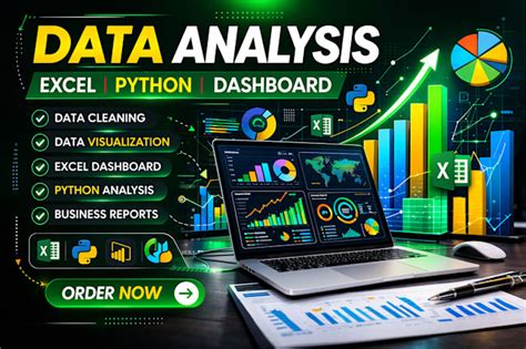 Do Data Analysis Excel Dashboard Python Data Analysis And