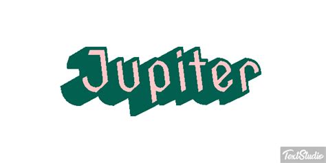 Jupiter Word Animated  Logo Designs