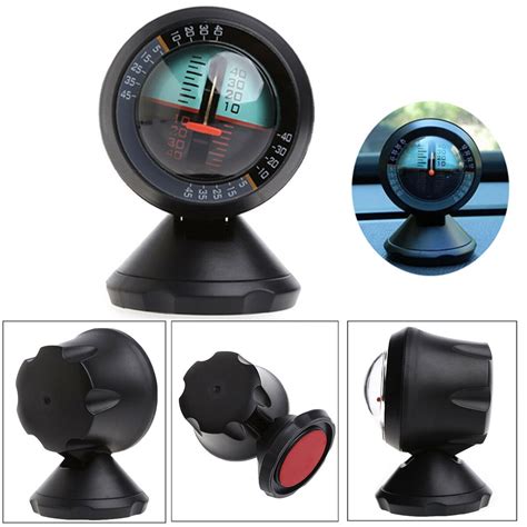 Car Compass Vehicle Inclinometer Slope Measure Inc Vicedeal