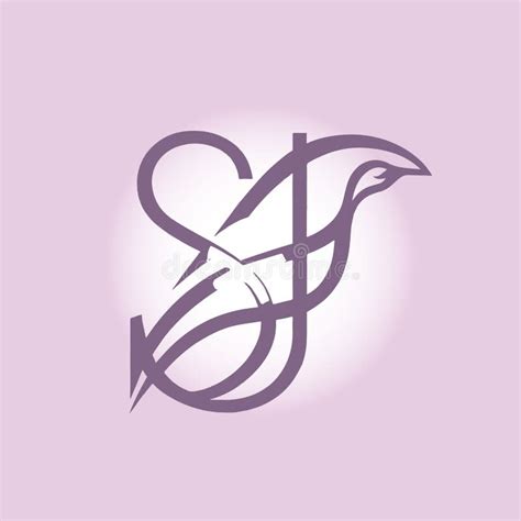 Initial Letter Sj Logo Design In Illustration Stock Illustration Illustration Of Shape Brand